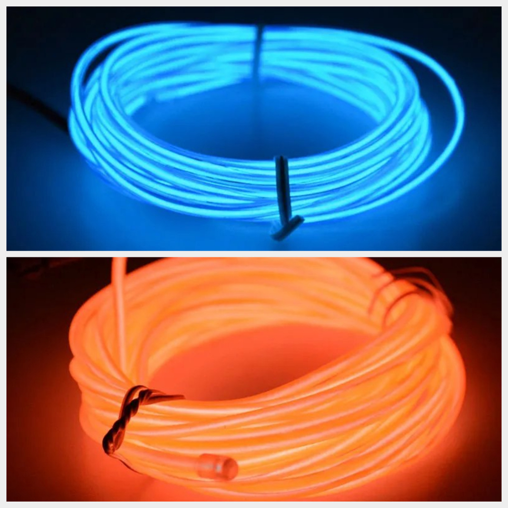 Jual Kabel LED Fleksibel EL Wire Neon Neon Inverter Lampu Dekorasi ...