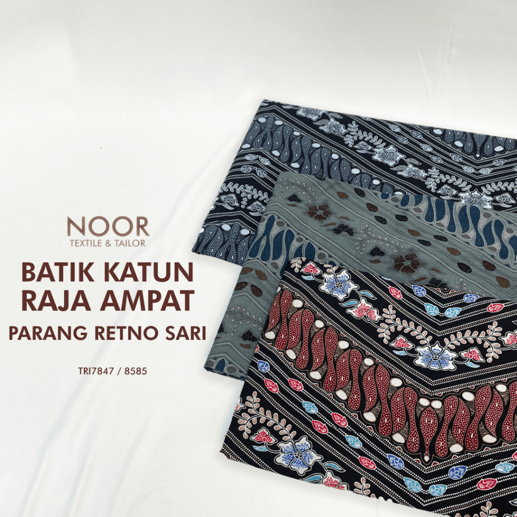 Jual Batik Raja Ampat - Parang Retno Sari | 3 Warna | Shopee Indonesia