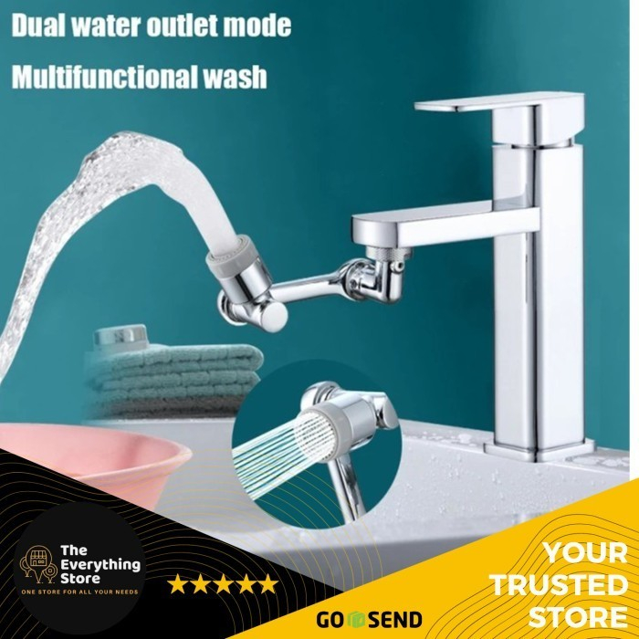 Jual Faucet Extender Sambungan Kepala Keran Kran Segala Arah 1080 ...