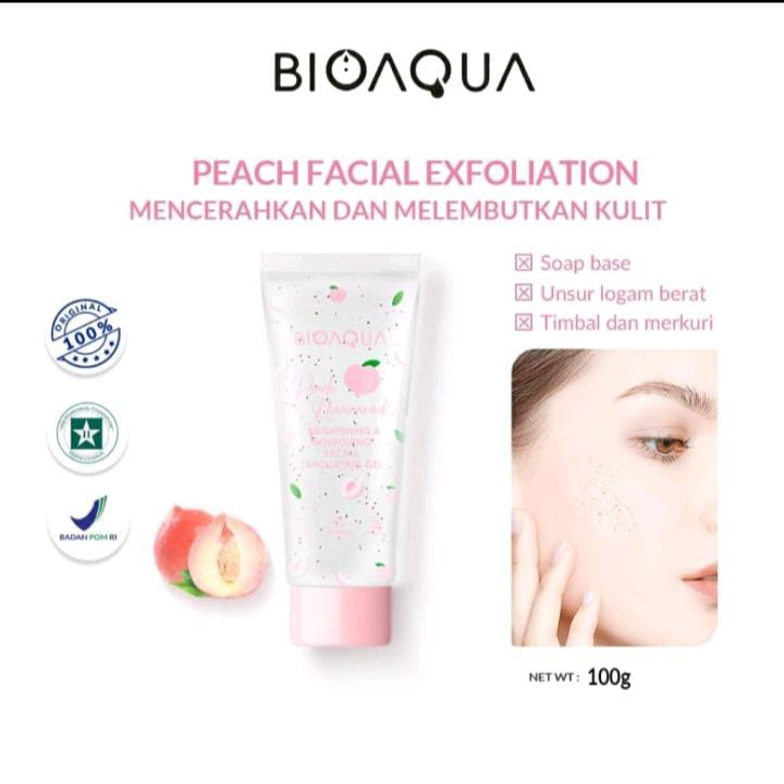 Jual BIOAQUA Scrub Wajah Niacinamide Brightening & Smooth Facial ...