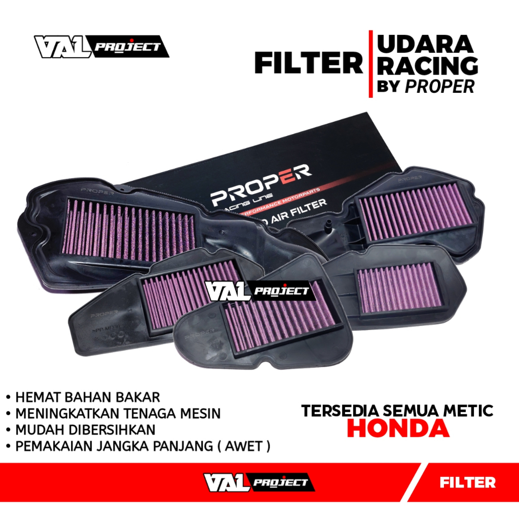 Jual Filter Udara Saringan Udara Proper Racing line ADV PCX 150 160 ...
