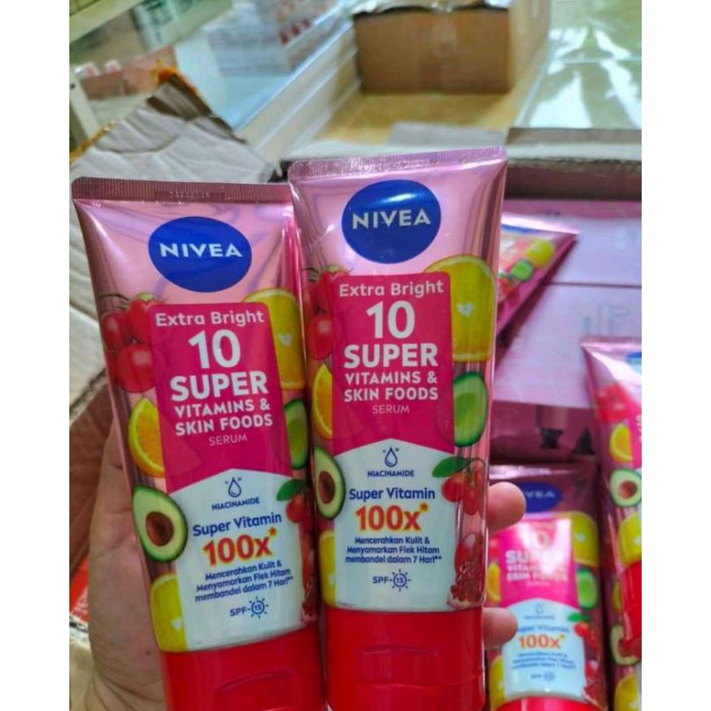 Jual nivea extra bright 10 super 180ml | Shopee Indonesia