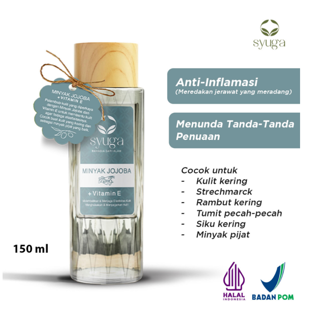 Jual SYUGA Perfumed Body Oil 150mL | Shopee Indonesia