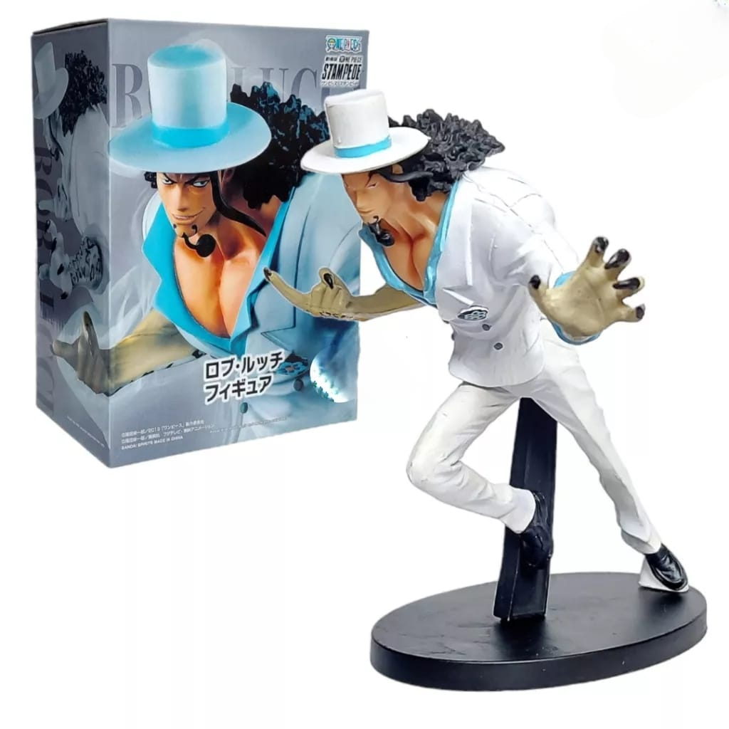 Jual One Piece Action Figure Rob Rucci Stampede Ichibansho | Shopee ...