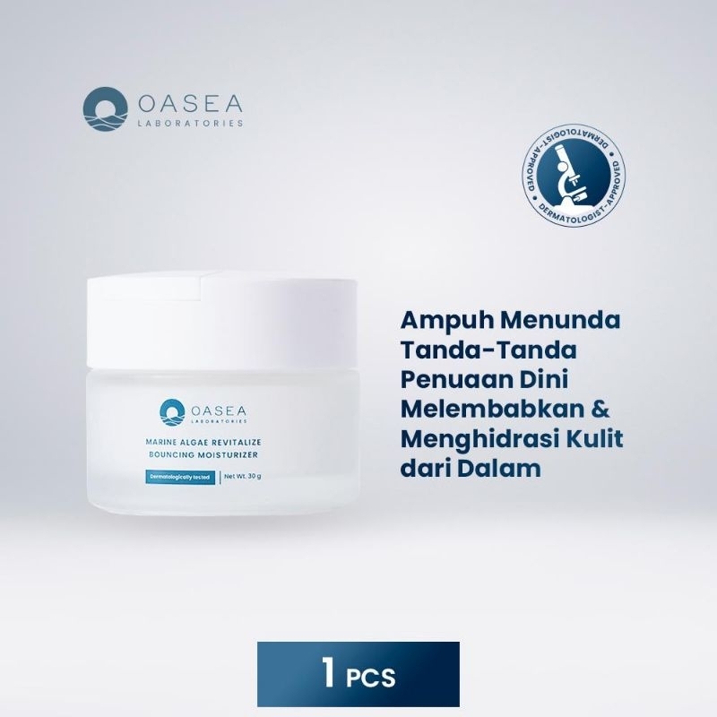 Jual Oasea - Marine Algae Moisturizer 30 gr | Shopee Indonesia