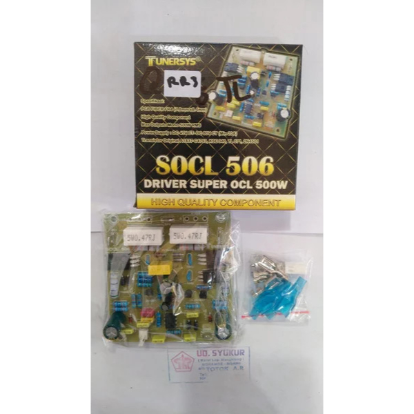 Jual Driver Power SOCL 506 Tunersys Super OCL Ampli Amplifier 500W ...