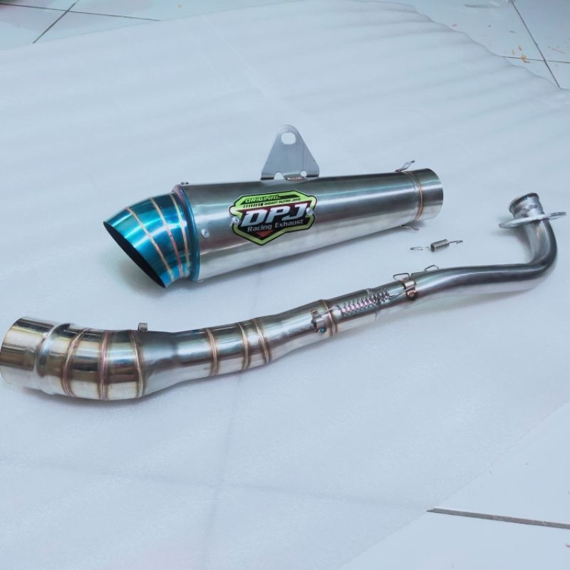 Jual Knalpot Racing DPJ Supra Grand Vega Jupiter Blade Smash Shogun ...