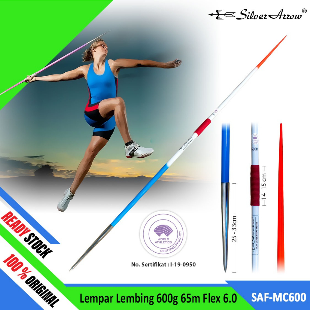 Jual Lembing 600g 65m Flex 6.0 SAF-MC600-SILVER ARROW | Shopee Indonesia