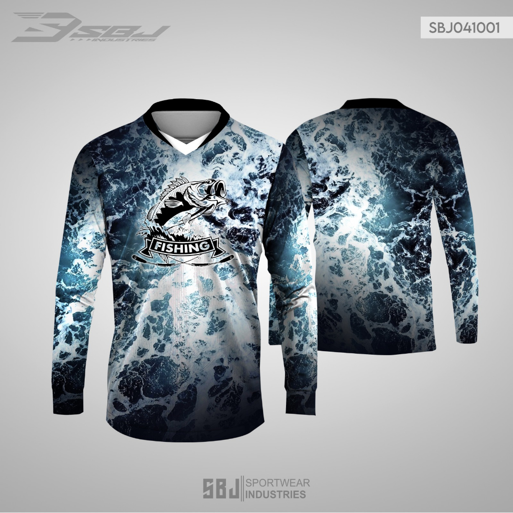 Jual Jersey Mancing Custom Lengan Panjang Premium SBJ Full Printing ...
