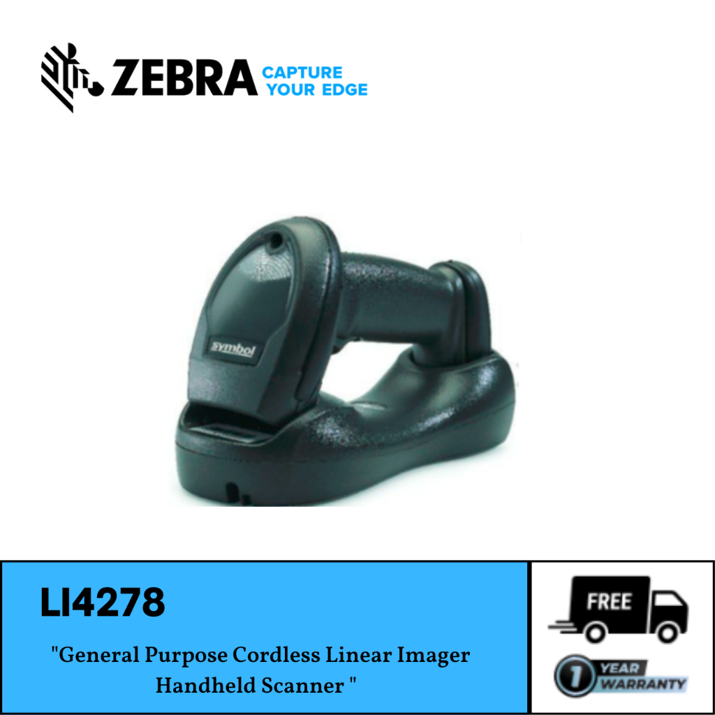 Jual Zebra LI4278-TRBU0100ZAR Barcode Scanner | Shopee Indonesia