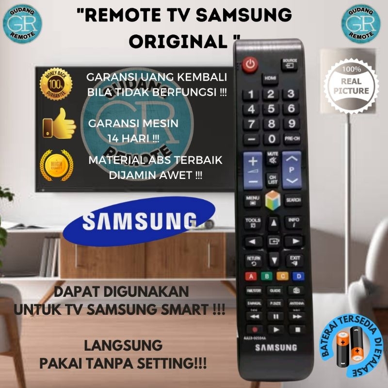Jual Remote Remot TV Samsung SMART TV LCD LED Original asli | Shopee Indonesia