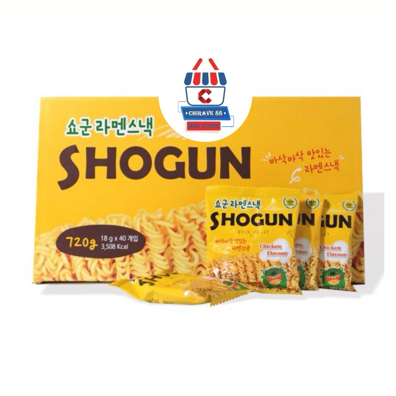 Jual Shogun Kaaro Mie Kremes Snack Korea - Shogun Chicken - Kaaro Spicy ...