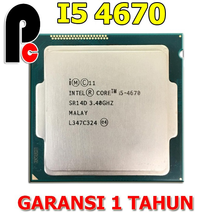 Jual Processor Intel Core i5 4570 / i5 4590 / i5 4670 / i5 4690 Socket ...