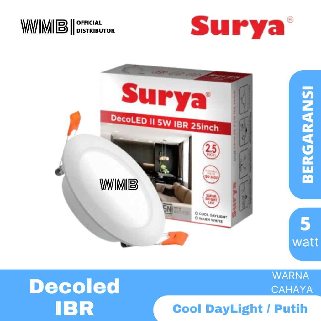 Jual Lampu Surya Decoled IBR 5 Watt,8 Watt | Shopee Indonesia