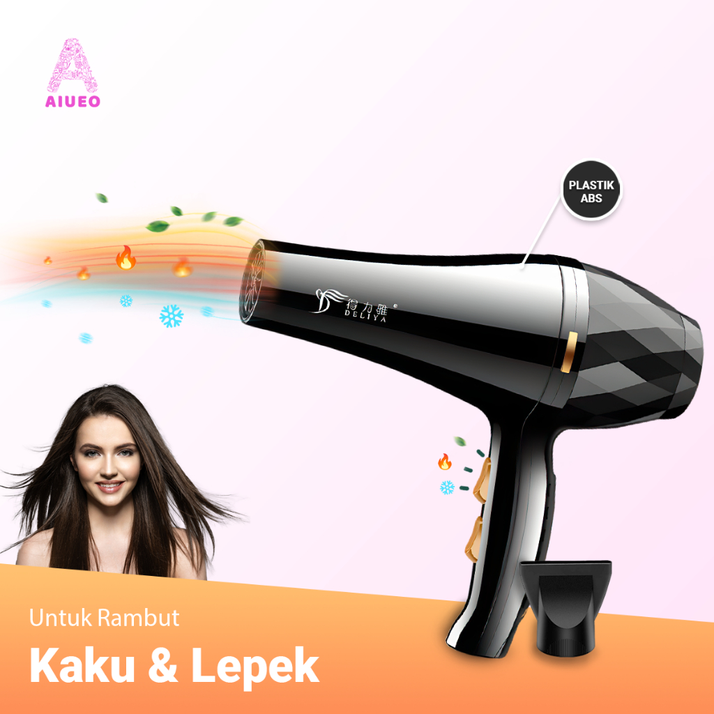 Jual Hairdryer AIUEO Carmila • Pengering Rambut Professional Salon ...