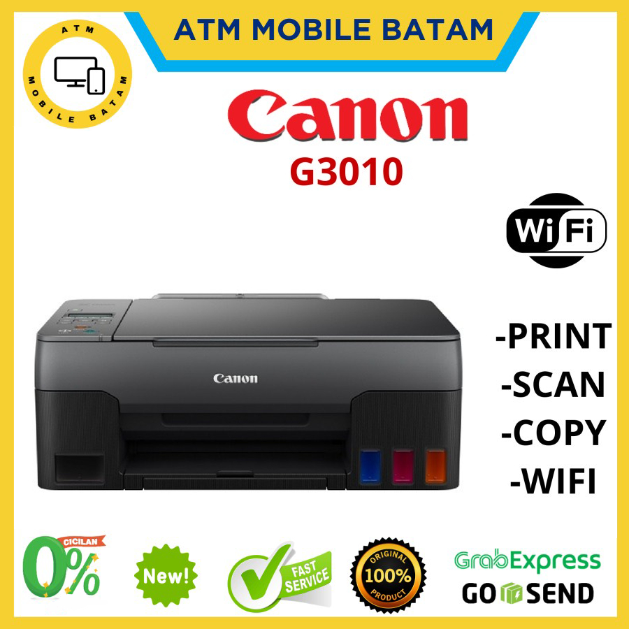 Jual Printer Canon G3010 G 3010 All in One Print Scan Copy WiFi | Shopee Indonesia
