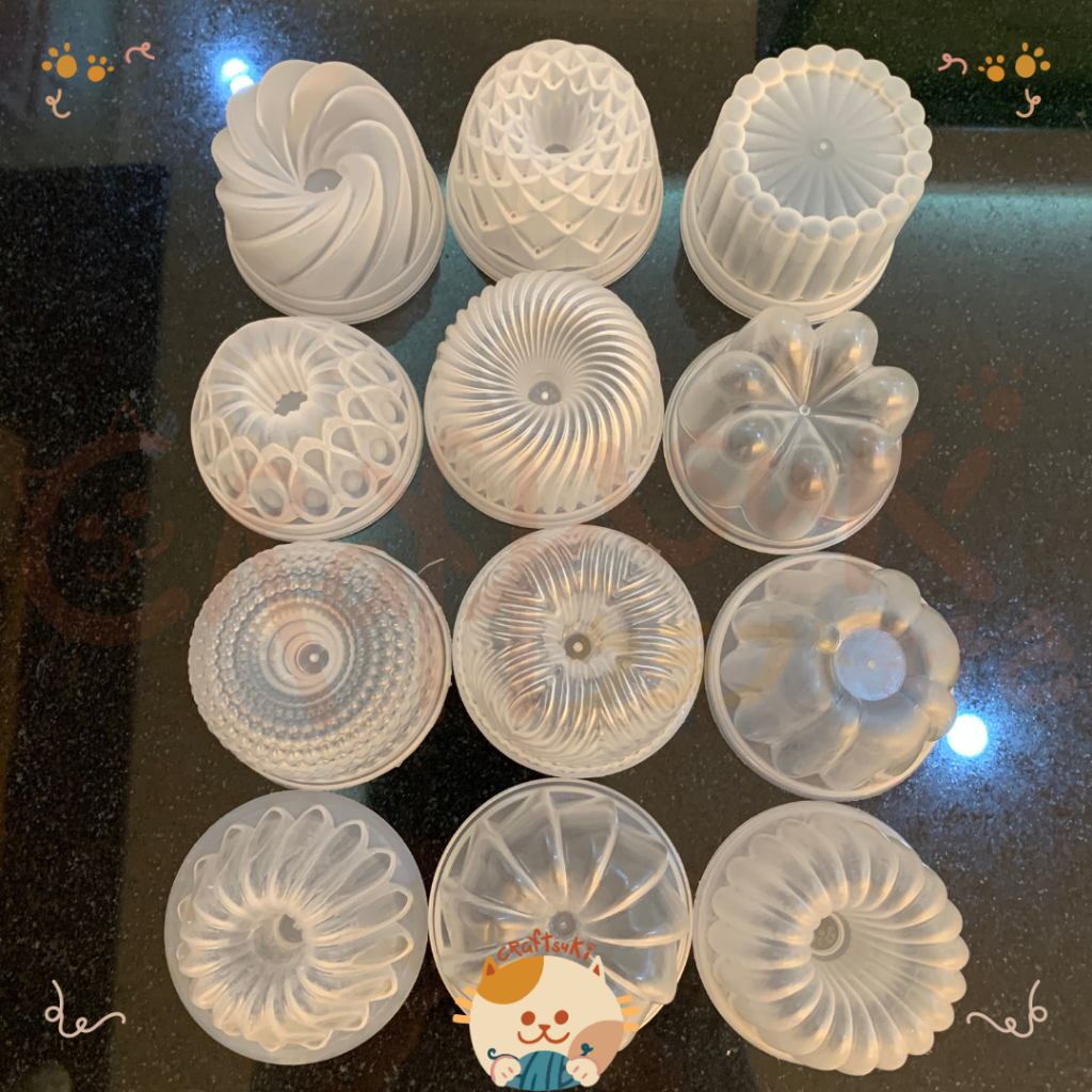 Jual Cetakan Puding Mini Bulat Series 1 - Bavaya / Twist / Bubble ...
