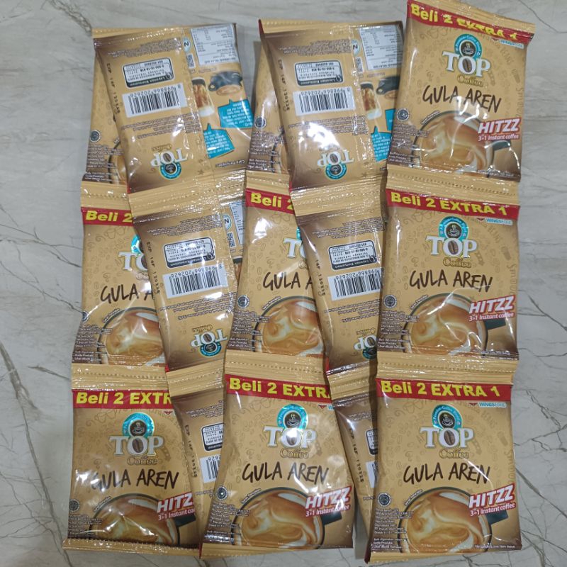 Jual Kopi TOP GULA AREN isi 15 Sachet | Shopee Indonesia