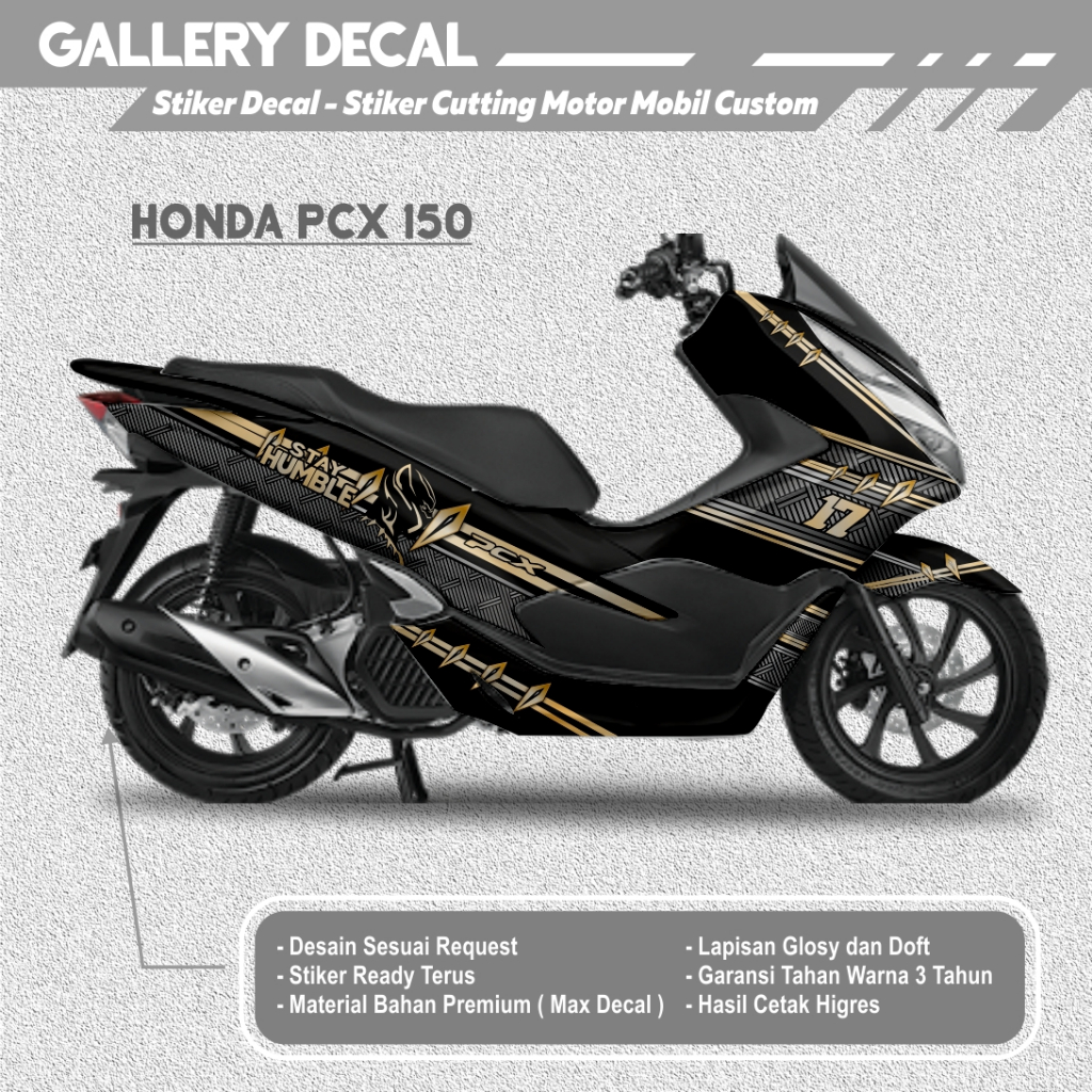 Jual STIKER DECAL HONDA PCX 150 FULL BODY | Shopee Indonesia
