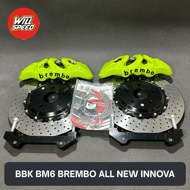 Jual BIG BRAKE KIT BBK BM6 BREMBO DEPAN INNOVA REBORN 2016-2024 355 PNP CNC | Shopee Indonesia