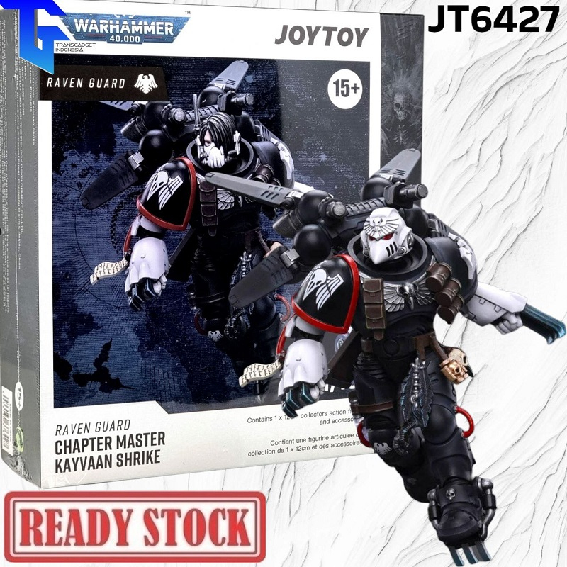 Jual JOYTOY 1/18 Warhammer 40K Raven Guard Chapter Master Kayvaan ...
