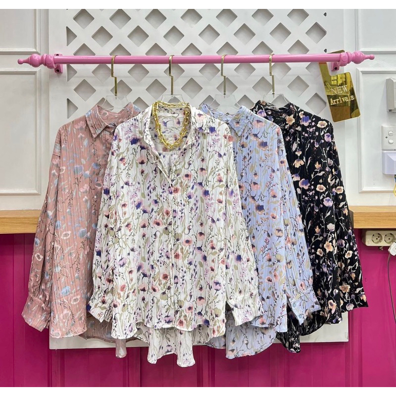 Jual kemeja bunga | Shopee Indonesia