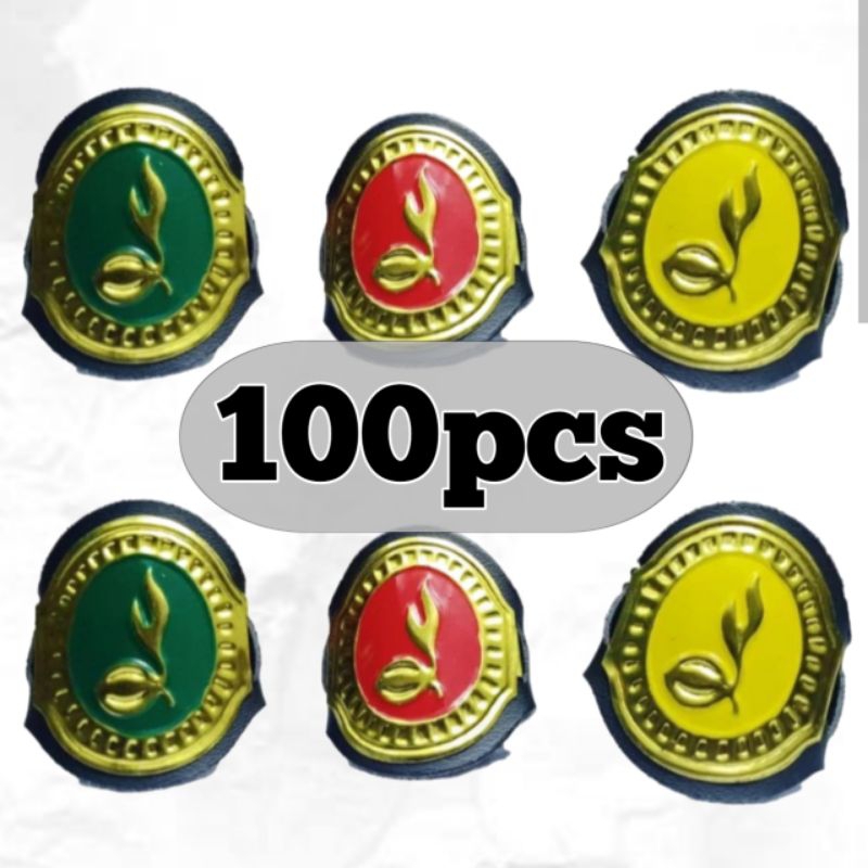 Jual Grosir (100pcs) Ring Kolong Kacu Hasduk Kalep Kancing Pramuka ...