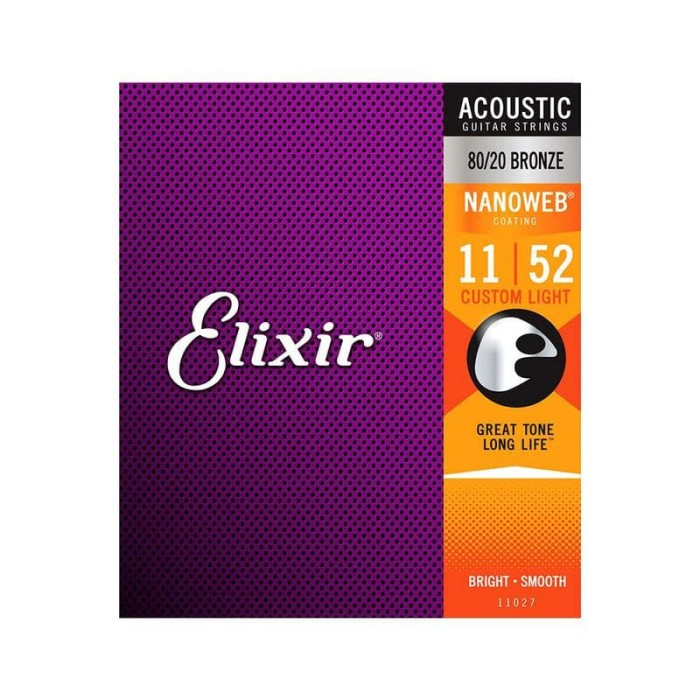 Jual senar gitar elixir akustik acoustic 011 satu set | Shopee Indonesia