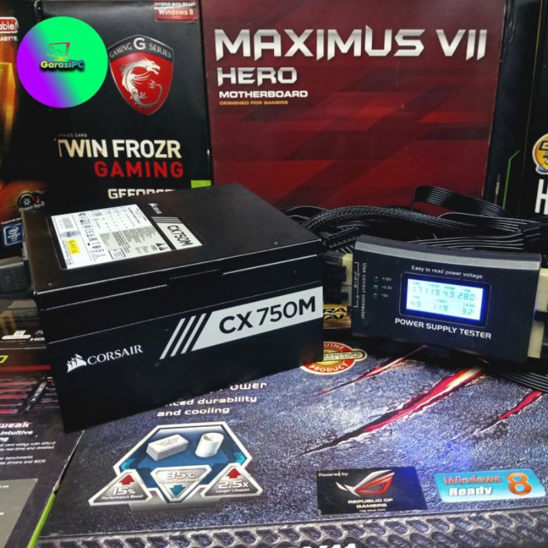 Jual Power Supply PSU Corsair CX Series™ CX750M — 750 Watt 80 Plus® Bronze | Shopee Indonesia