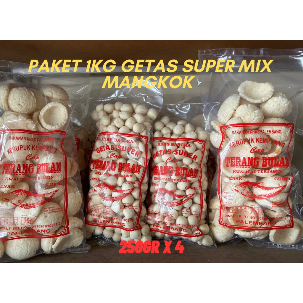 Jual PAKET 1KG GETAS MIX MANGKOK | Shopee Indonesia