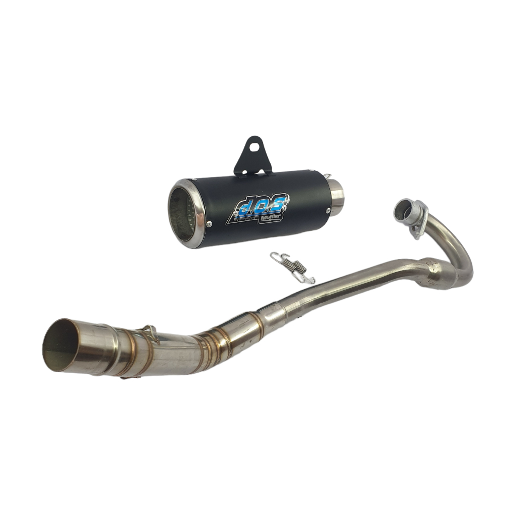 Jual Knalpot Dos Gp1 Black Klx 150 S L Bf Crf150L Wr155 Dtracker 150 ...