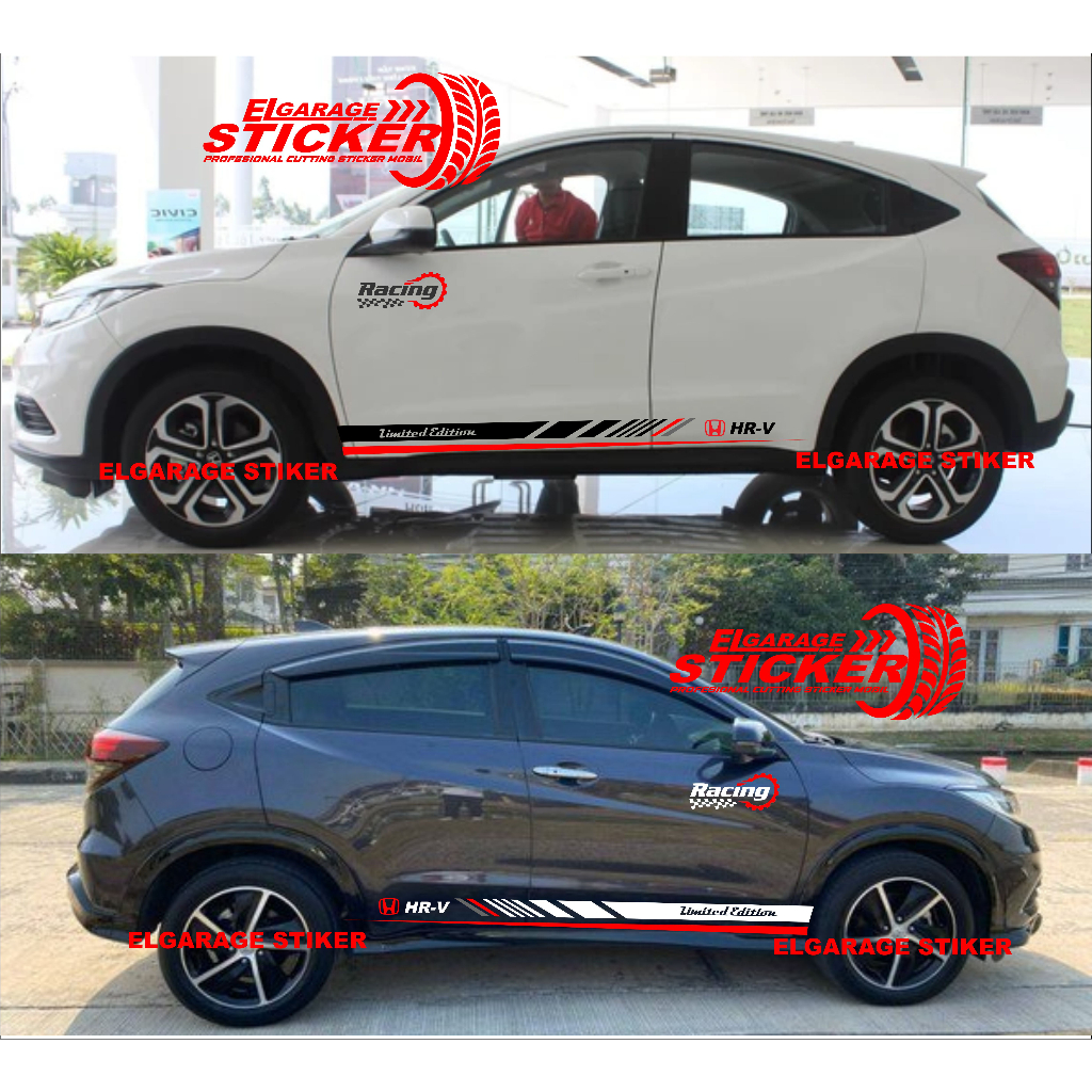 Jual stiker mobil honda hrv brv crv limited edition stiker variasi ...