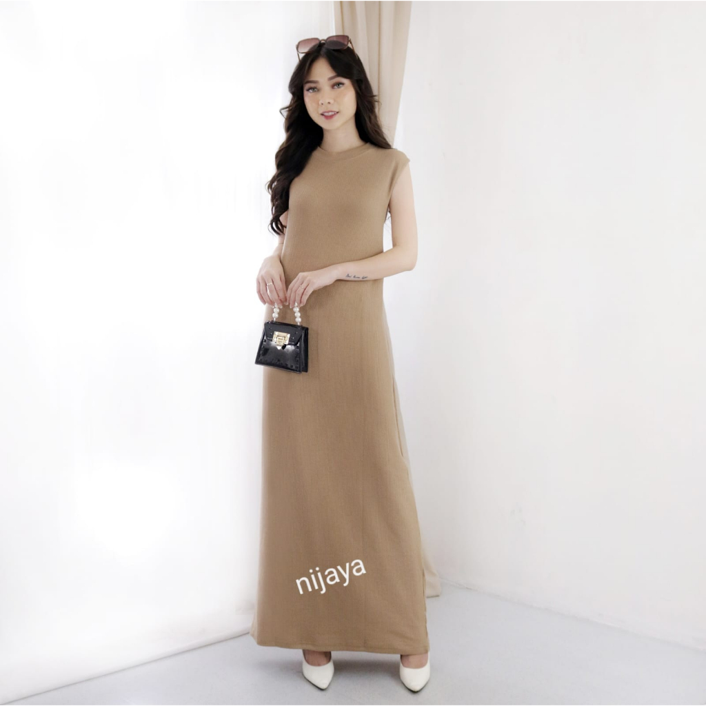 Jual INNER ANYA KNIT HIGH QUALITY / INER DRESS / INER GAMIS TANPA ...