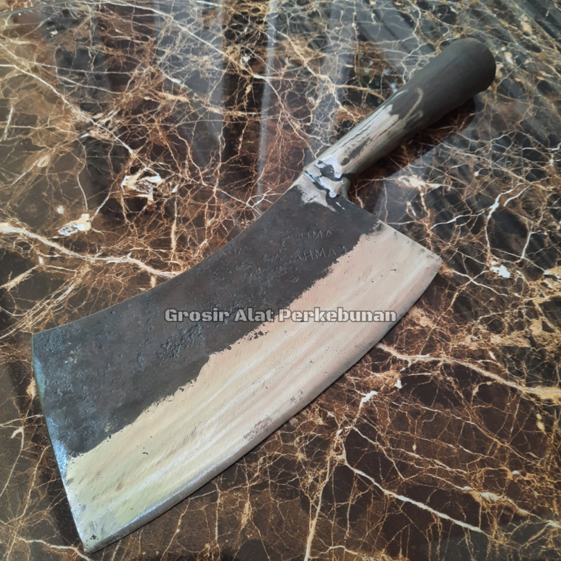 Jual Pisau Dapur Baja Per Tebal Jumbo - Peso Daging Dan Tulang Gagang ...