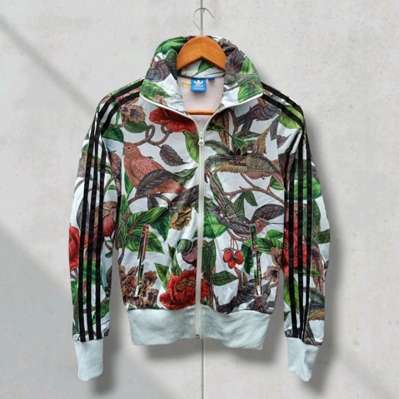 Jual Jacket Tracktop Adidas bunga original | Shopee Indonesia