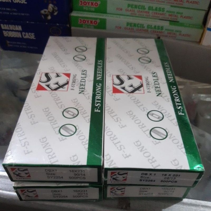 Jual jarum mesin jahit DB x 1 merk fs harga 1box | Shopee Indonesia