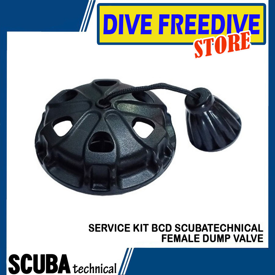 Jual Spare Part BCD Female Dump Valve Assembly Scuba Technical Scubatechnical Traveler Pro Zero ...