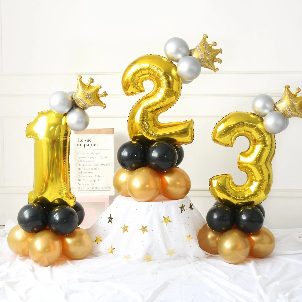 Jual DIY STANDING BALON ANGKA 80CM | Shopee Indonesia