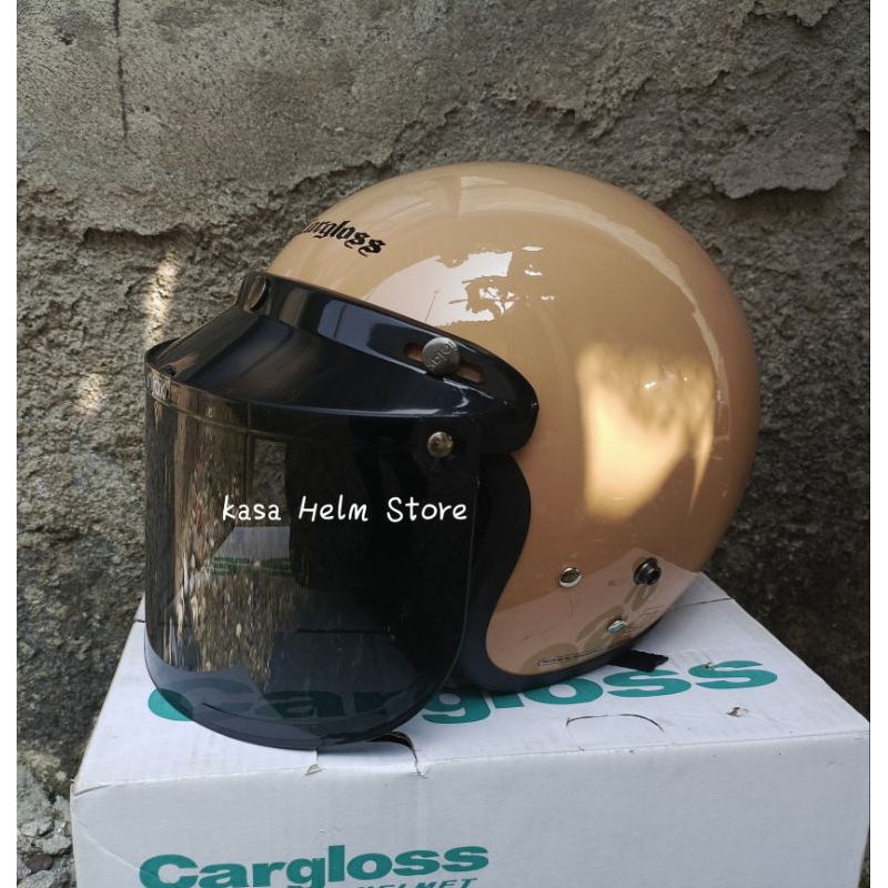 Jual Helm Bogo Retro Identik Cargloss SNI pria/wanita | Shopee Indonesia