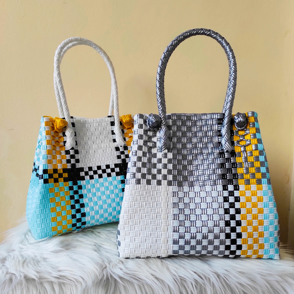 Jual Gratis Aksesoris Tas Anyam Jali Ukuran Medium Motif Premium Dengan ...