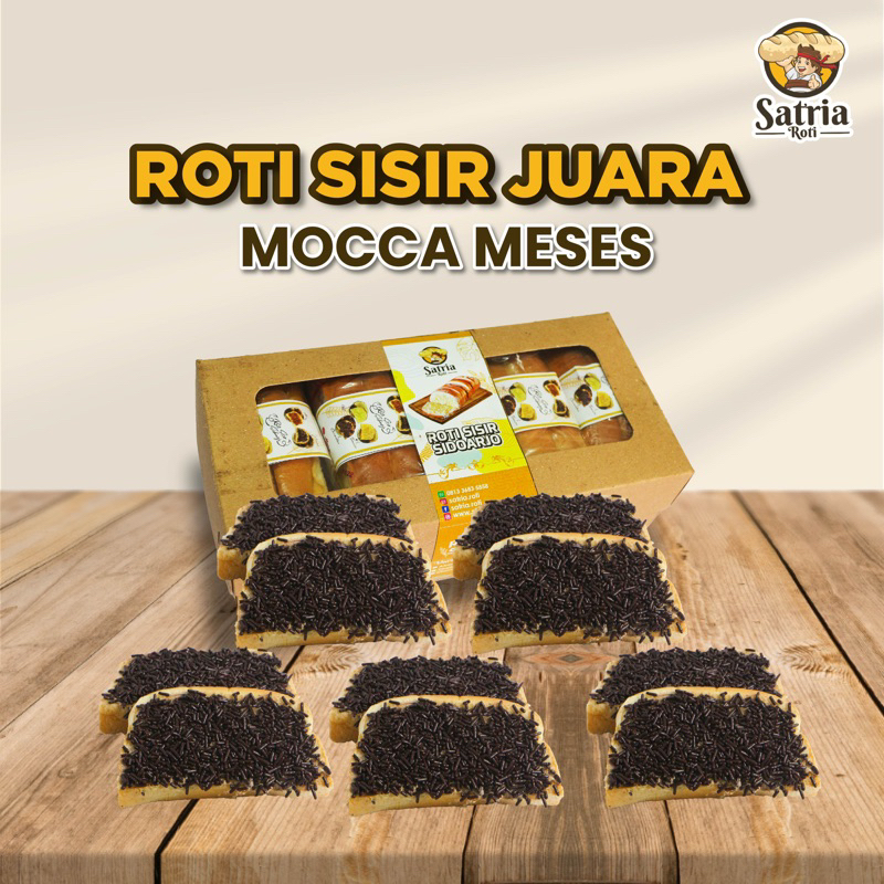 Jual Roti Sisir Juara Mocca Meses 1 Box ( Oleh-oleh / cemilan / makanan ...