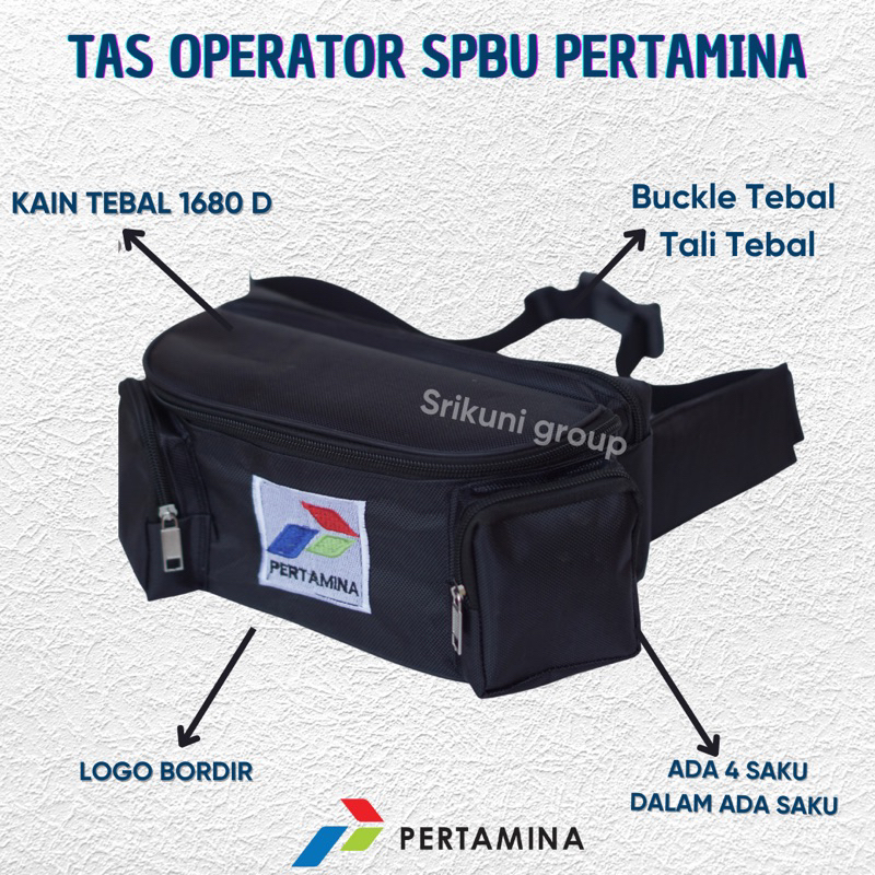 Jual PROMO TAS OPERATOR SPBU PREDATOR | TAS PINGGANG PERTAMINA | Shopee ...