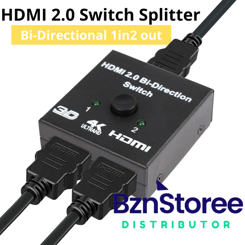 Jual HDMI Bi-directional Splitter or Switcher 4K 60Hz /HDMII SWITCH AND ...