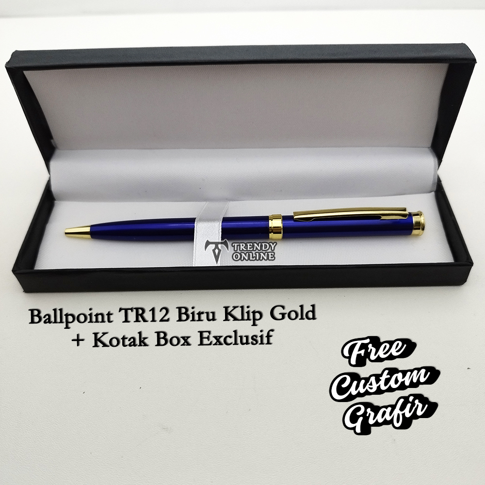 Jual Pulpen Exclusif FREE GRAFIR Nama, TR12 Pulpen + Box Bonus Cetak ...
