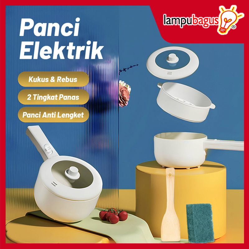 Jual Panci Listrik Serbaguna Fry Pan 1.8L / Kompor Listrik Multifungsi ...