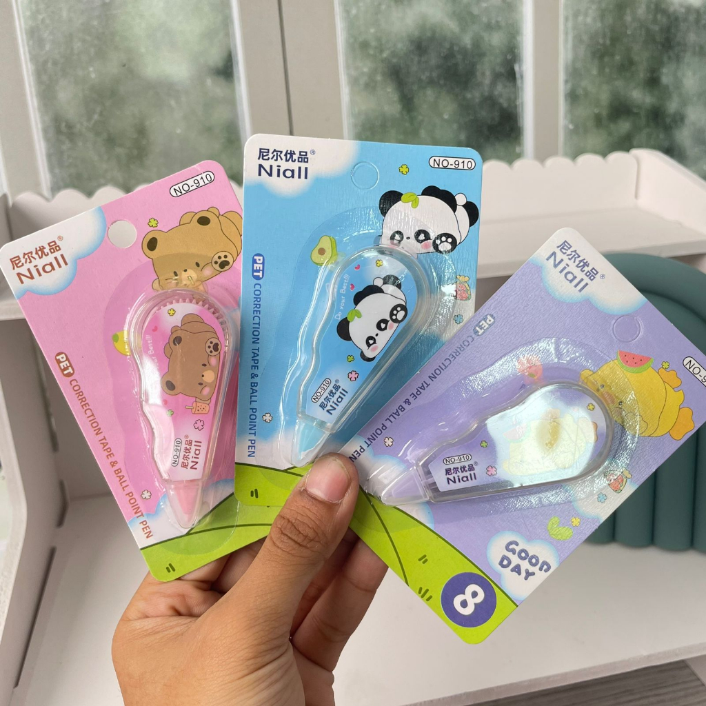 Jual Correction tape Animal Zoo Good Day 8 Meter/ Tipex Roll Hewan Imut ...