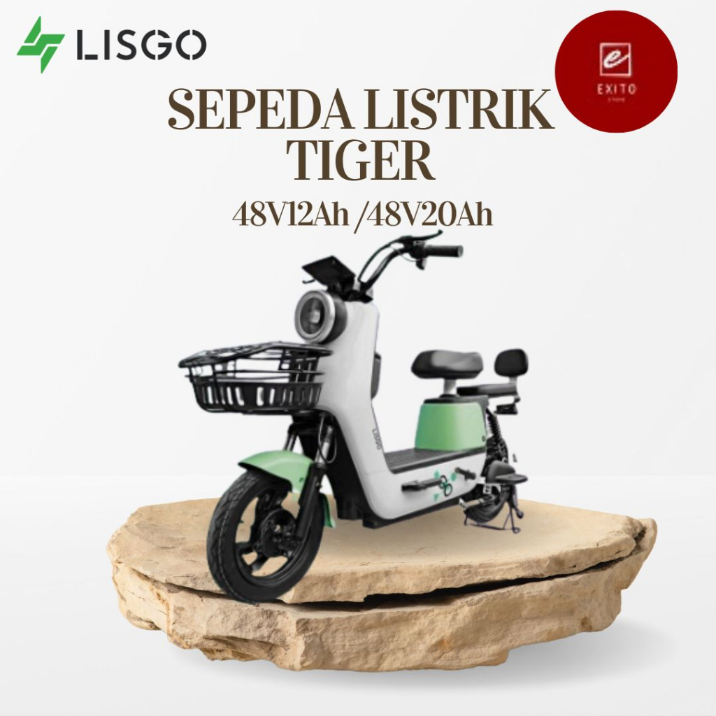 Jual SEPEDA LISTRIK LISGO TIGER 48V/12AH 48V/20AH Garansi Resmi ...