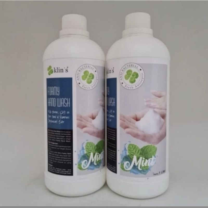 Jual Foamy Hand Wash / Sabun Cuci Tangan Busa 1 Liter (1000 ml) / Sabun ...
