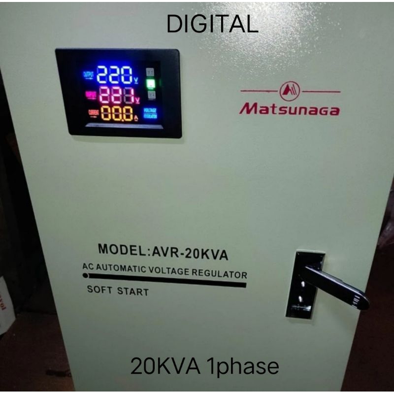 Jual stabilizer Matsunaga 20KVA 1phase/stavol Matsunaga 20.000watt ...