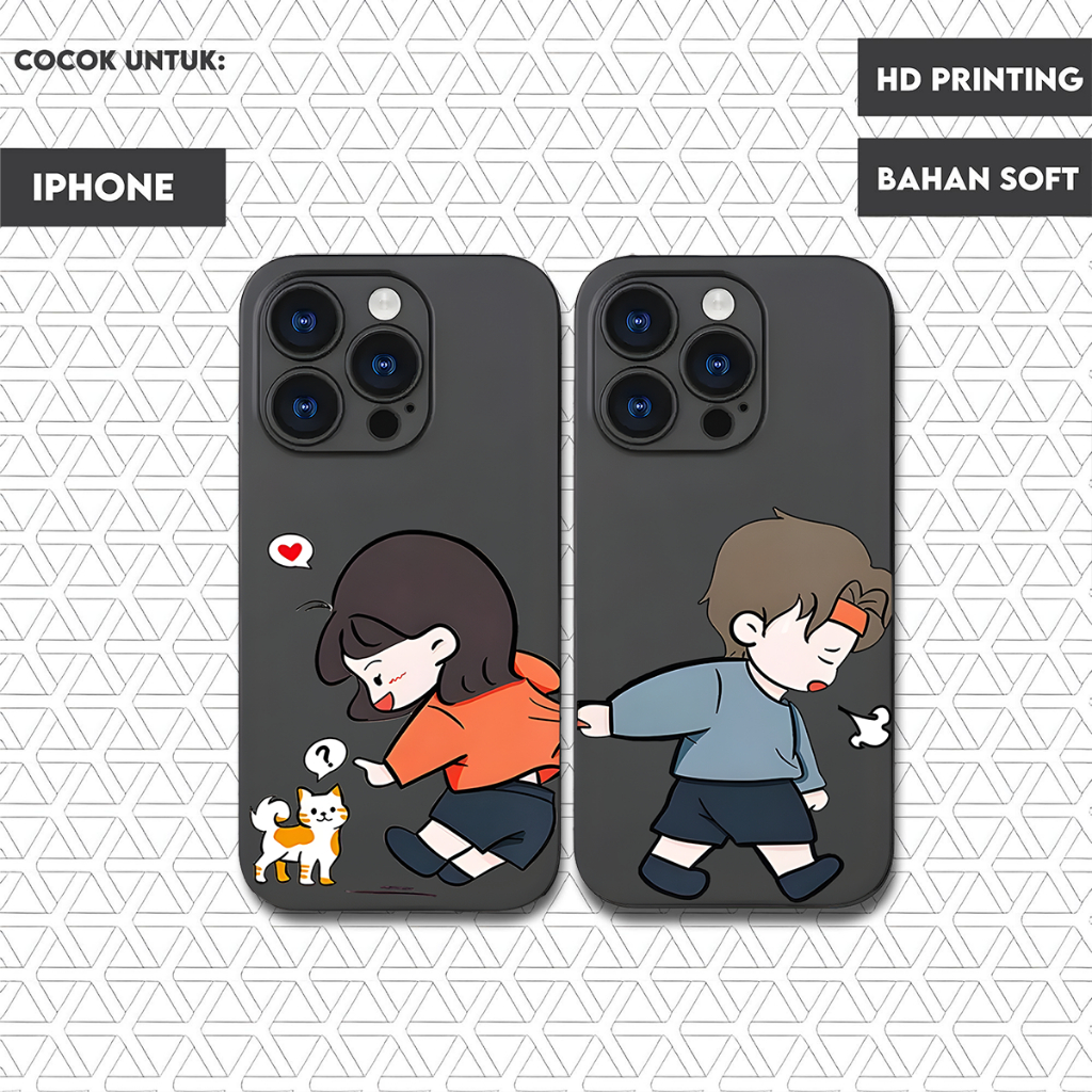 Jual Case Hp Silikon & Clearcase lentur Couple Silly For Sam Op Vi Inf ...